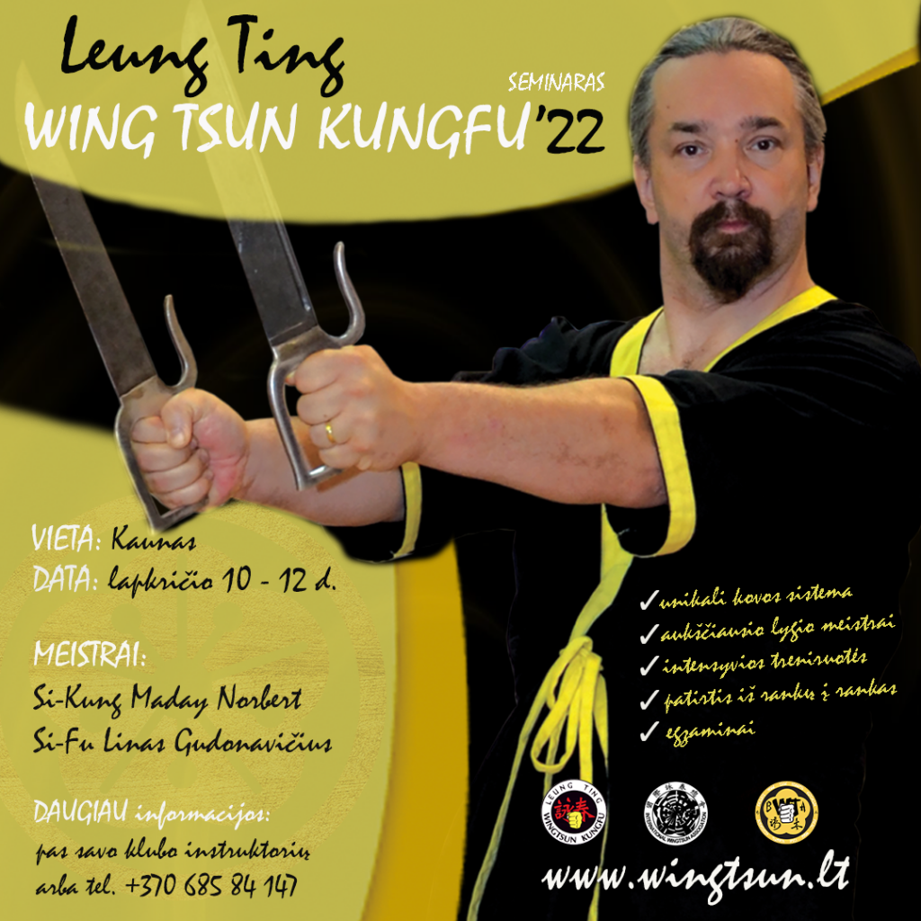 WING TSUN KUNGFU SEMINARAS KAUNE SU SI-KUNG MÁDAY NORBERT IR SI-FU LINU ...